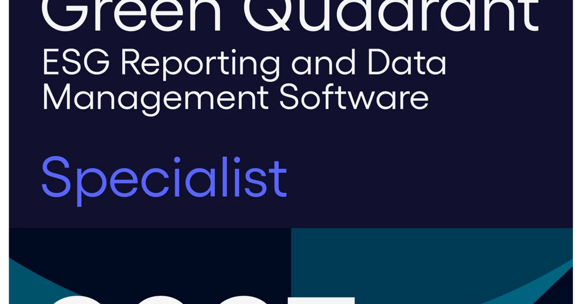 Quentic recognized as a Specialist in ESG Reporting and Data Management ...