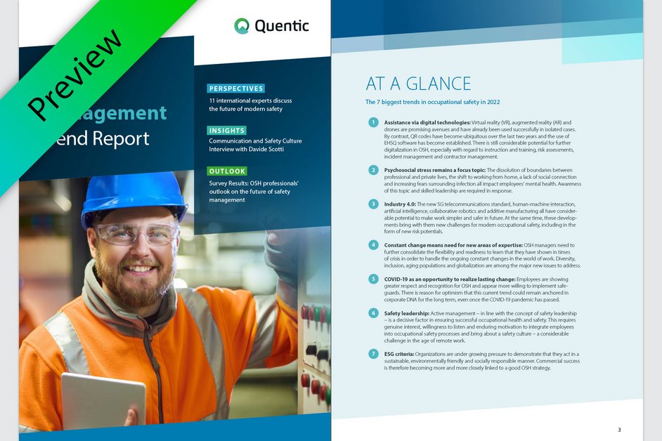 Industry Report: an in-depth look at safety management in 2022 | Quentic