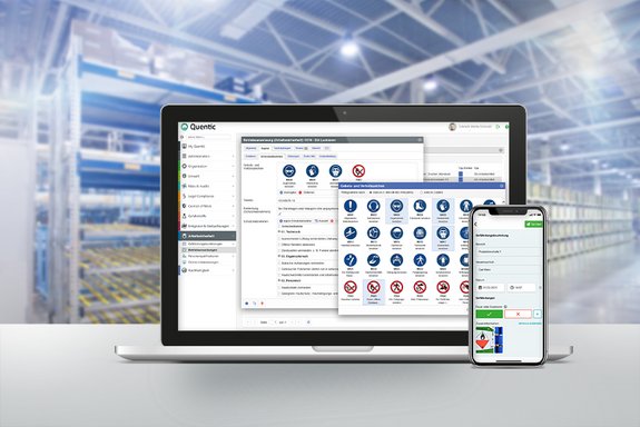 An overview of all software modules | Quentic
